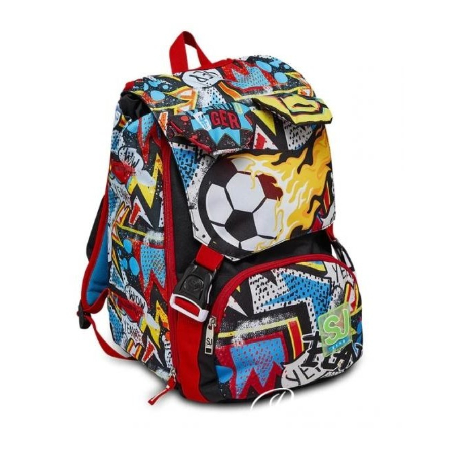 ZAINO SEVEN SJ SDOPPIABILE BIG FIREGOAL - Il Portico Cartolibreria
