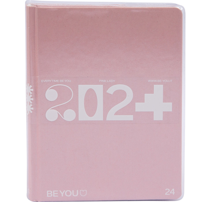 DIARIO BEYOU 16 MESI POCKET PINK LADY 2023/24 - Il Portico Cartolibreria