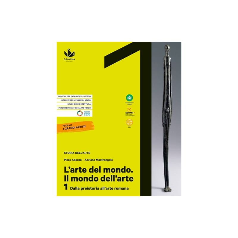 ARTE DEL MONDO VOLUME 1 - DALLA PREISTORIA ALL'ARTE ROMANA ...